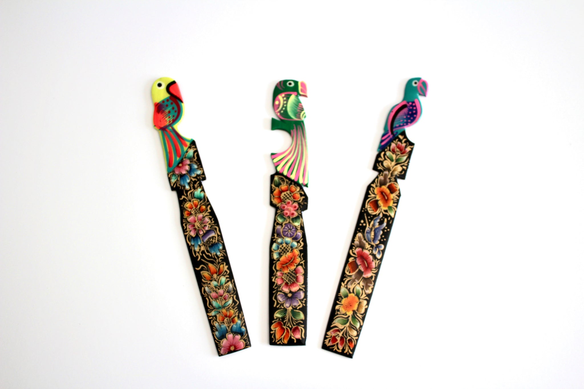 Parrot Bookmarks | Pedacito de Corazón – Pedacito de Corazon